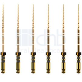 Dentsply Protaper Gold Finishing File - Size F4 25mm - Black - Pack Of ...