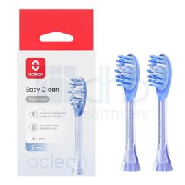 Oclean Easy Clean Twin Pack - Blue - Wholesale Dental Supplier